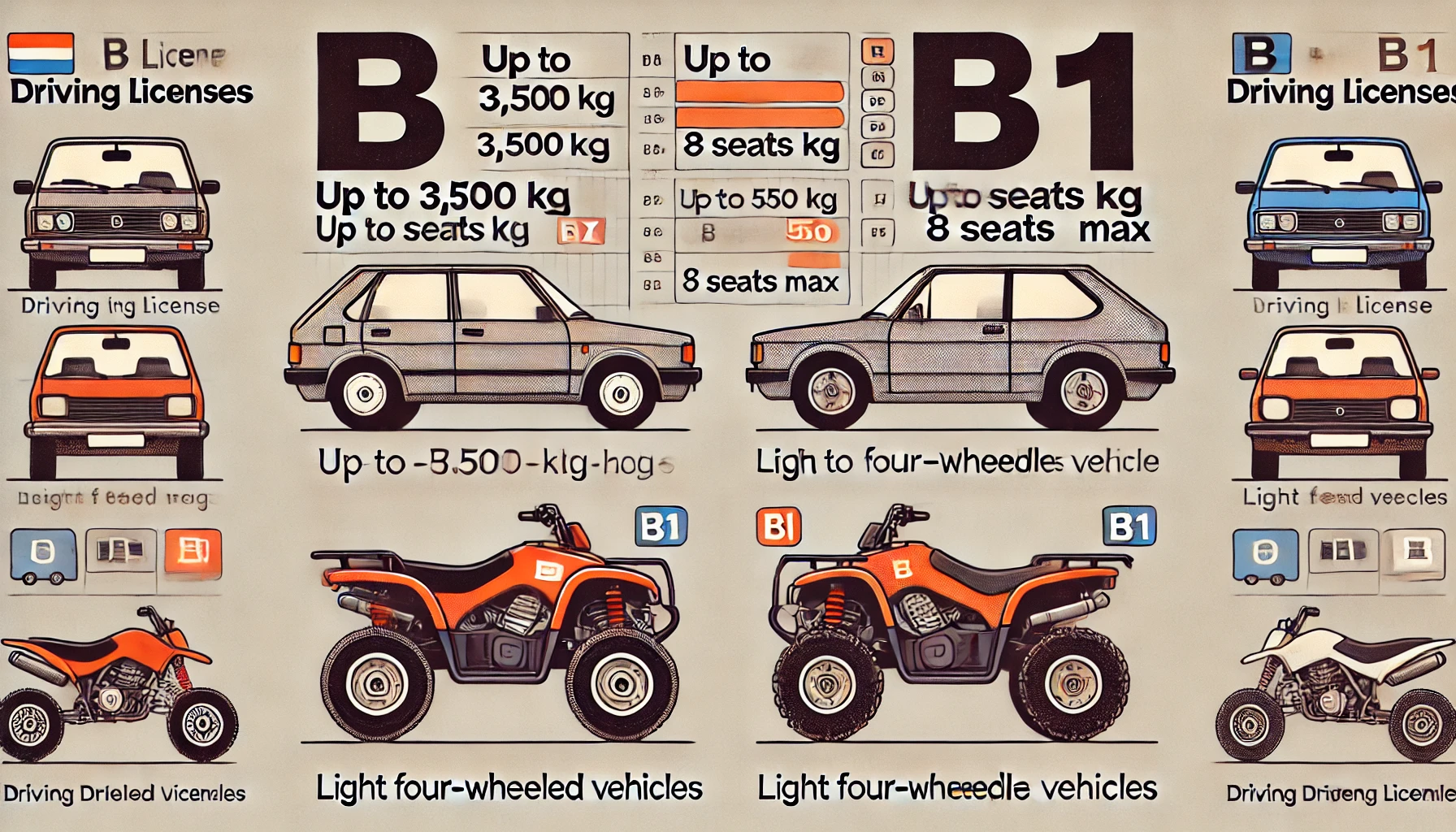 B & B1 Führerschein – was ist der Unterschied?
