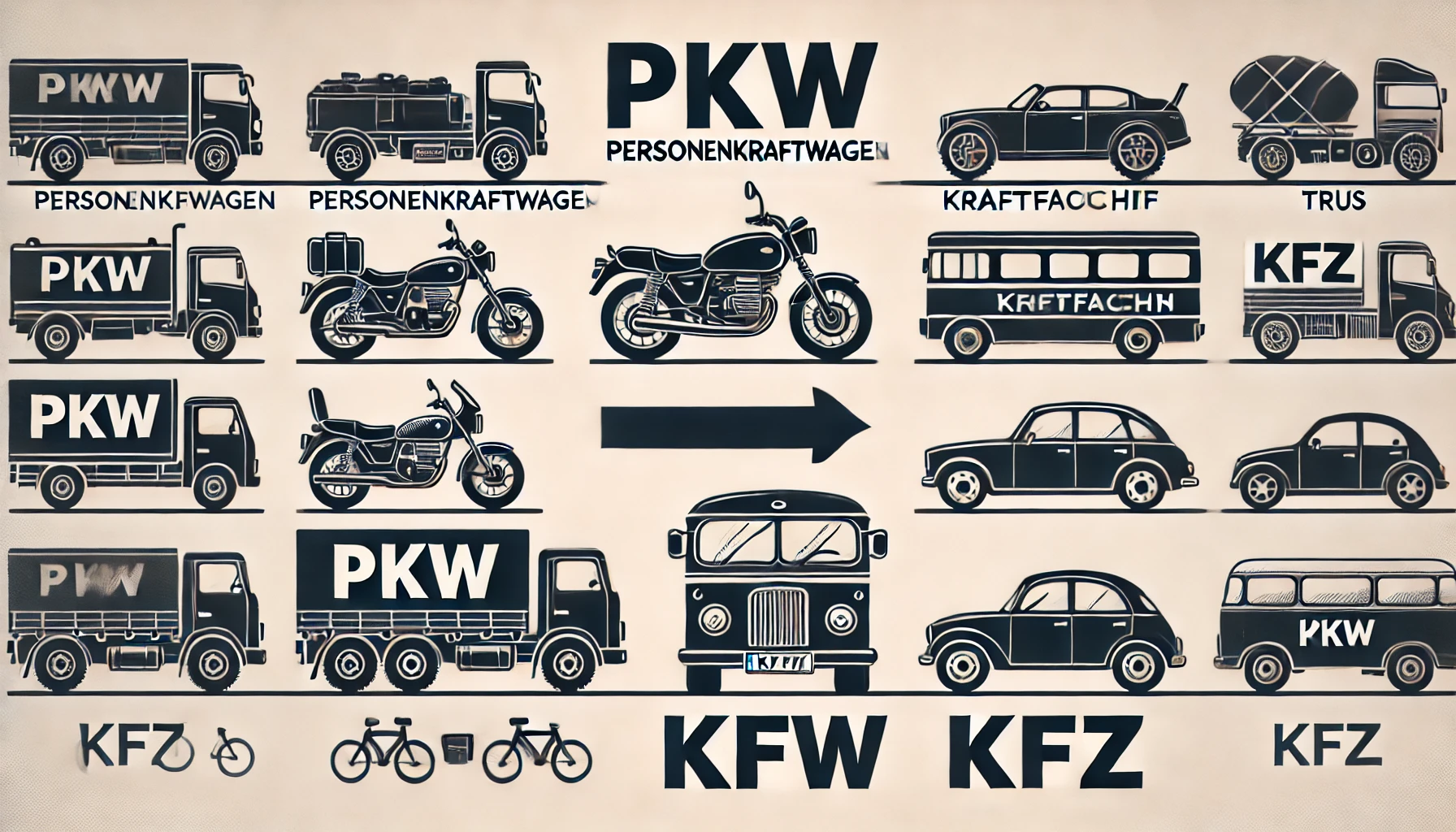PKW & KFZ – was ist der Unterschied? Aufklärung